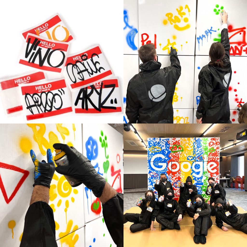 Team Building Graffiti - Pintalis